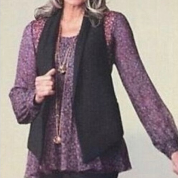 CAbi | Jackets & Coats | Cabi Tuxedo Eclipse Vest Style 692 | Poshmark